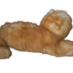 Russ | Toys | Vtg Yomiko Blue Eyed Orange Tabby Cat Realistic Russ ...